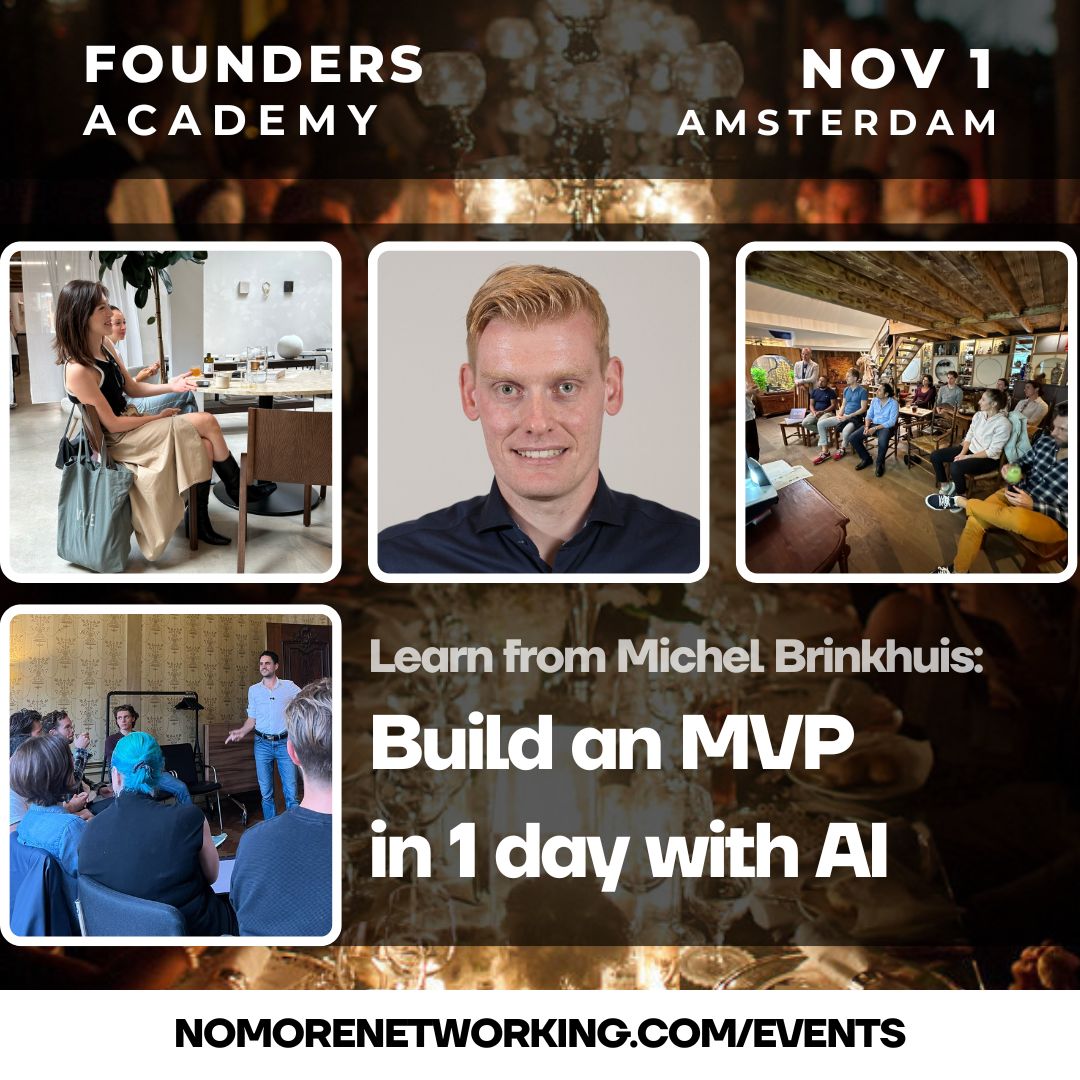 Founders Academy: Build your MVP with AI - Amsterdam Founders Club